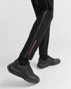 Prada Technical Fabric Slim Fit Pants