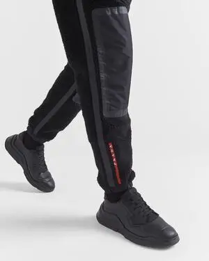 Prada Technical Fleece Ski Pants