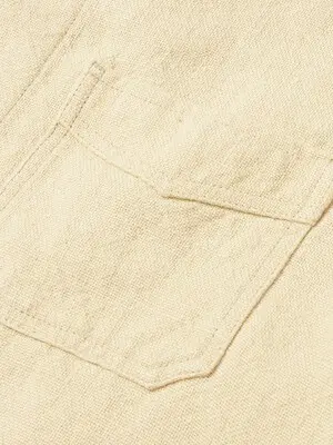 DRAKE'S Linen Overshirt