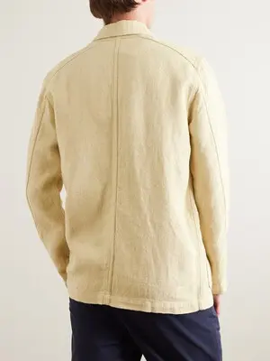 DRAKE'S Linen Overshirt