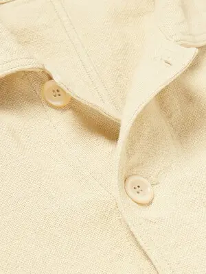 DRAKE'S Linen Overshirt