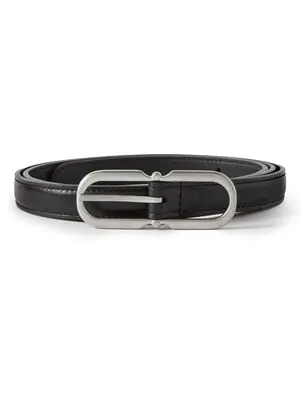 Saint Laurent 2cm Leather Belt