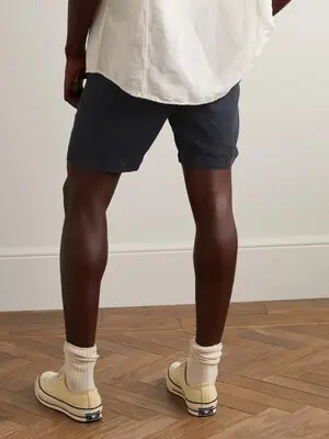 Orlebar Brown Cornell Slim-fit Linen Shorts - Blue