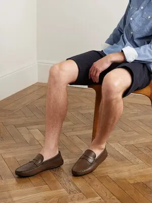 TOD'S City Gommino Leather Driving Loafers