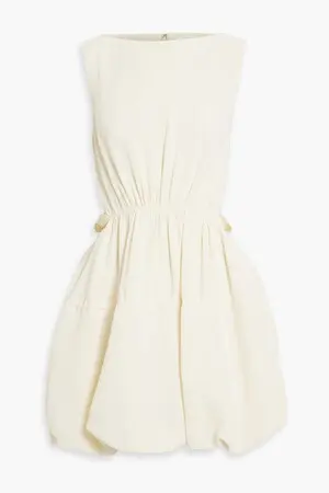 Simkhai Romy Embellished Cutout Woven Mini Dress