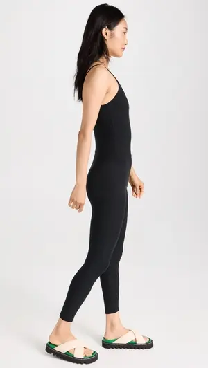 Beyond Yoga Spacedye Uplevel Midi Jumpsuit - Darkest Night