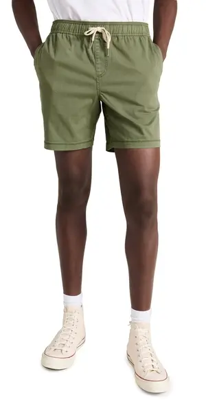Rails Cruz Drawstring Shorts - Spring Olive
