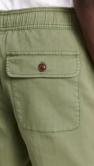 Rails Cruz Drawstring Shorts - Spring Olive