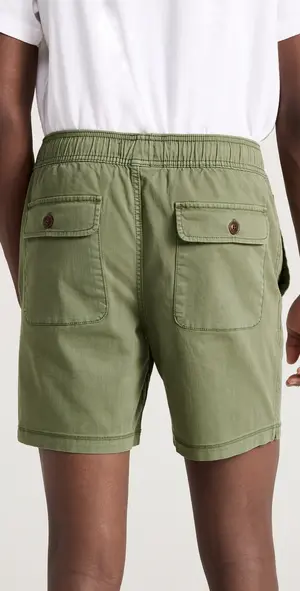 Rails Cruz Drawstring Shorts - Spring Olive