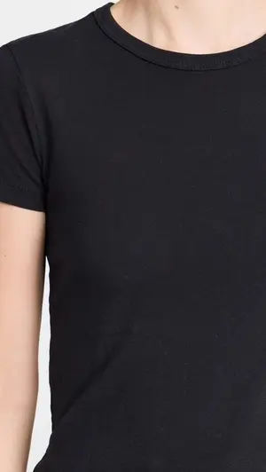 SLVRLAKE Baby Tee - Raven