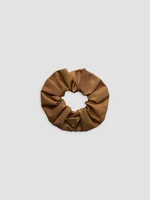 Prada Re-nylon Scrunchie - Brown