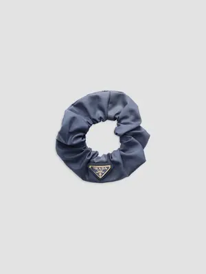 Prada Re-nylon Scrunchie - Medium Blue