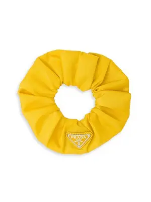 Prada Re-nylon Scrunchie Yellow