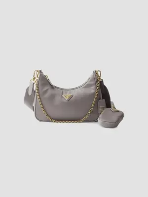 Prada Prada Re-Edition 2005 Shoulder Bag Grey