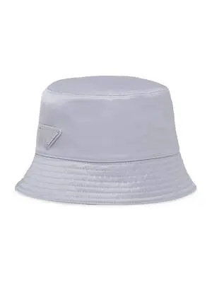 Prada Re-nylon Bucket Hat Grey Blue