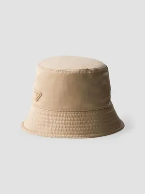 Prada Re-nylon Bucket Hat Light Brown