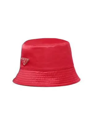 Prada Re-nylon Bucket Hat Red
