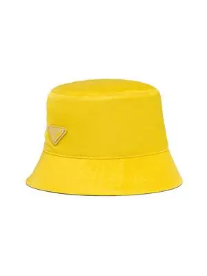 Prada Re-nylon Bucket Hat Yellow