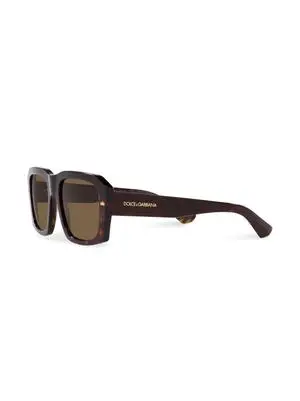 Dolce & Gabbana Tortoiseshell Square Frame Sunglasses