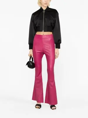Amiri High-waisted Flared Trousers