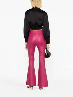Amiri High-waisted Flared Trousers