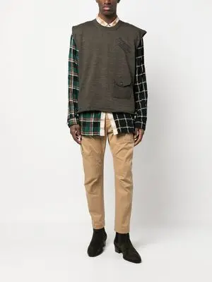Dsquared2 Tapered Cargo Trousers - Brown