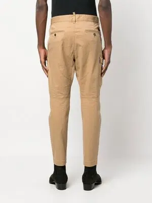 Dsquared2 Tapered Cargo Trousers - Brown