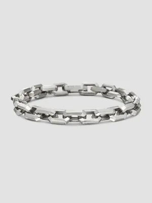 David Yurman Streamline Heirloom Chain Link Bracelet In 7.5mm - Silver