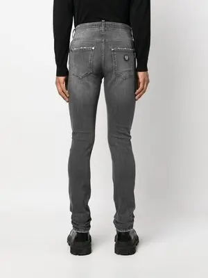 Philipp Plein Logo-patch Jeans