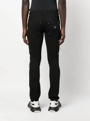 Philipp Plein Rock Star Slim-cut Jeans - Black