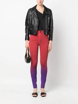 Philipp Plein High-waisted Ombré Jeggings