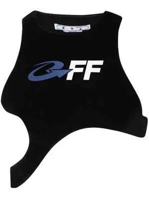 Off-White Exact Opposite Cotton Vest - Black