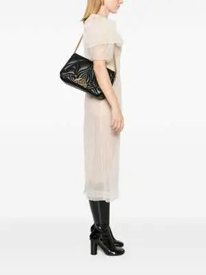 Alexander McQueen The Seal Shoulder Bag - Black