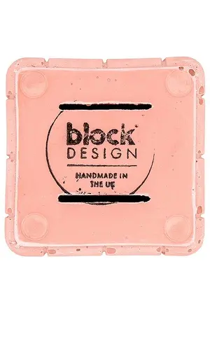 BLOCK Tile Toothbrush Holder In Pink