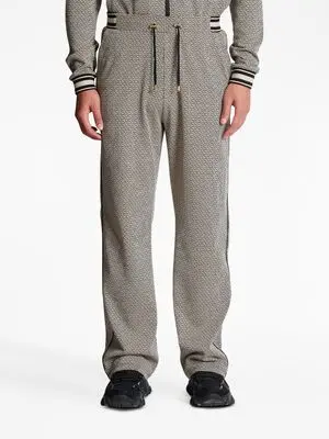 Balmain Mini Monogram-jacquard Track Pants