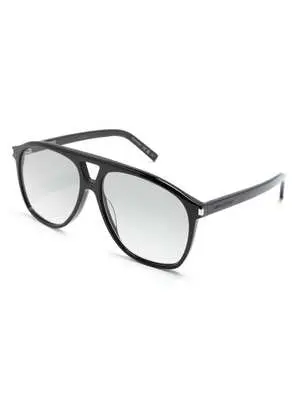 Saint Laurent Oversized Pilot-frame Sunglasses