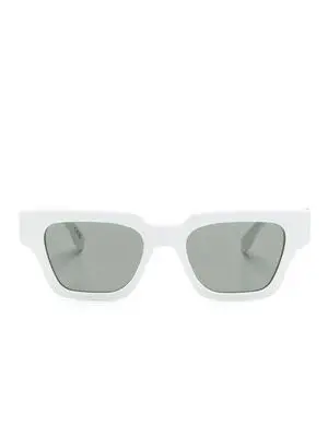 RETROSUPERFUTURE Rectangle Frame Sunglasses - White