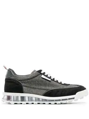 Thom Browne Tech Runner Sneakers - Grey