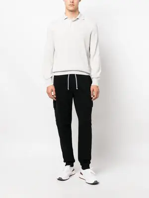 Brunello Cucinelli Drawstring Cotton Cargo Trousers