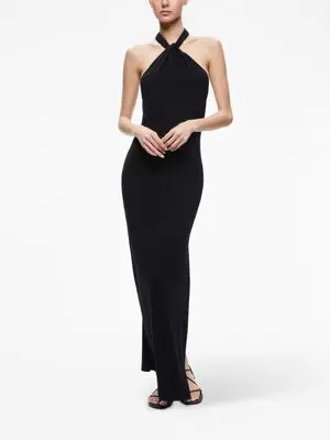 Alice + Olivia Amaya Halter Dress