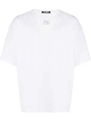 Raf Simons Fishnet-panel Short-sleeve T-shirt
