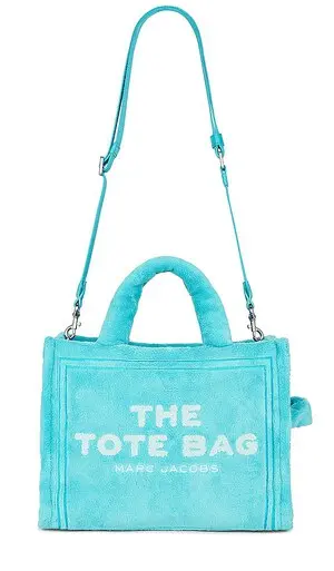 Marc Jacobs Marc Jacobs The Terry Medium Tote Bag In Teal. Pool