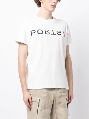 PORTS V Logo-print T-shirt