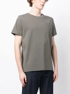 PORTS V Patch-pocket T-shirt - Grey