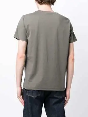 PORTS V Patch-pocket T-shirt - Grey