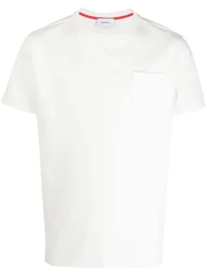 PORTS V Logo-embossed T-shirt - White