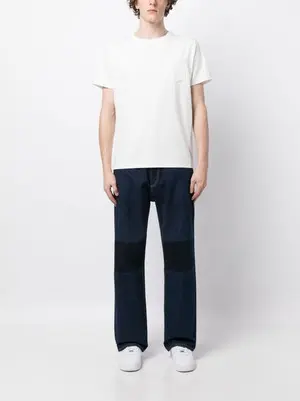 PORTS V Logo-embossed T-shirt - White