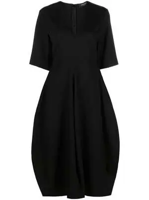 Fabiana Filippi V-neck Midi Dress
