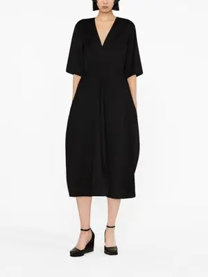 Fabiana Filippi V-neck Midi Dress