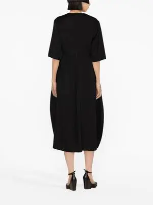 Fabiana Filippi V-neck Midi Dress